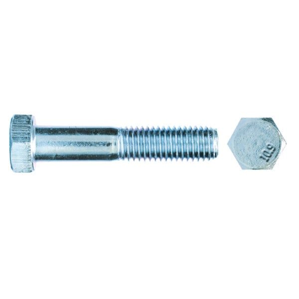 Bulong Mạ Kẽm Trắng Cr3+ 10.9 DIN931 M18x70 Ren Lửng (Bộ 10 sản phẩm ...