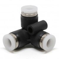 Đầu Nối Nhanh Khí Nén Chạc Ba 90° Pisco PVU1/4-UC (Bộ 1 sản phẩm) – Vật Tư Sài Gòn