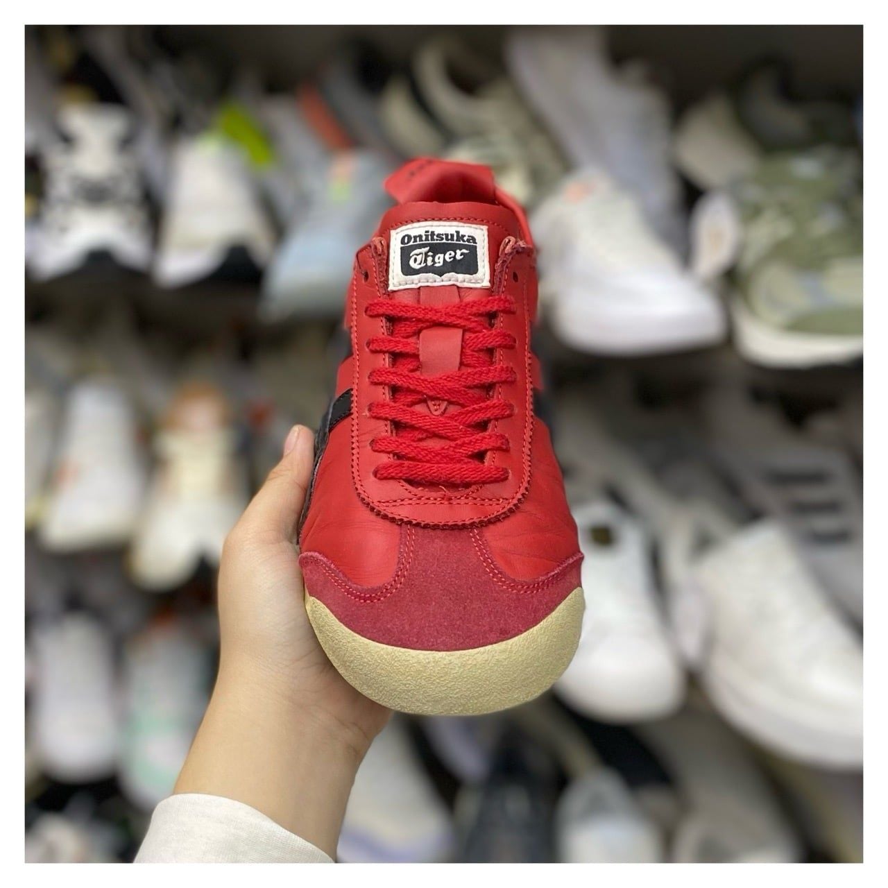 G2h Onitsuka Tiger Mexico 66 'Board Red Black' - 41.5 - Giày Bám Bụi