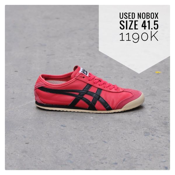 G2h Onitsuka Tiger Mexico 66 'Board Red Black' - 41.5 - Giày Bám Bụi