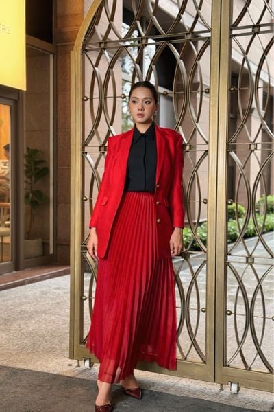 Áo Blazer đỏ Lê House RUBY MARSHALL