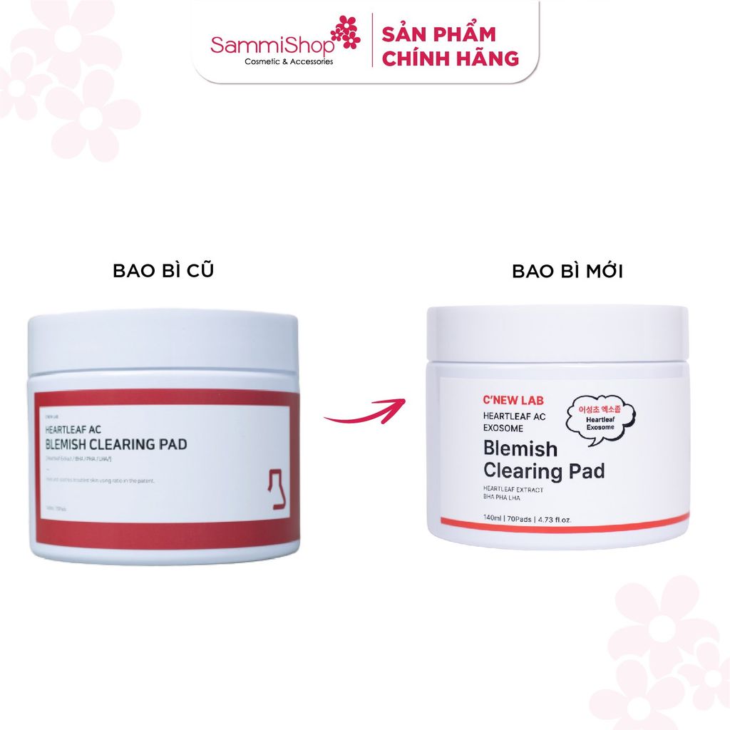 C'New Lab Toner Pad Heartleaf Ac Blemish Clearing Pad 140mlC'New Lab ...