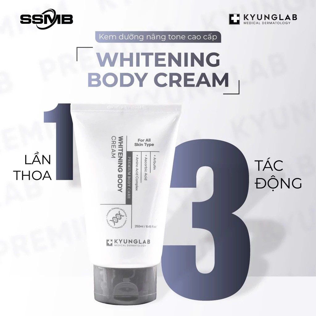 Kyung Lab Kem dưỡng da Whitening Body Cream 250mlKyung Lab Kem dưỡng da ...