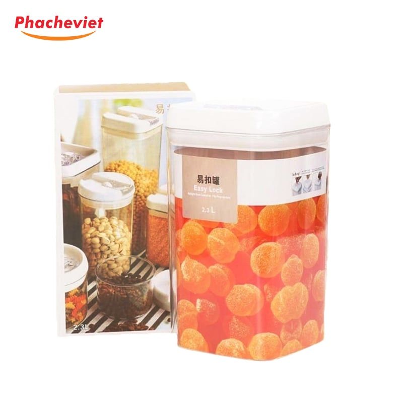 Hộp Đựng Bột Chống Ẩm Dạng Đứng 2L3