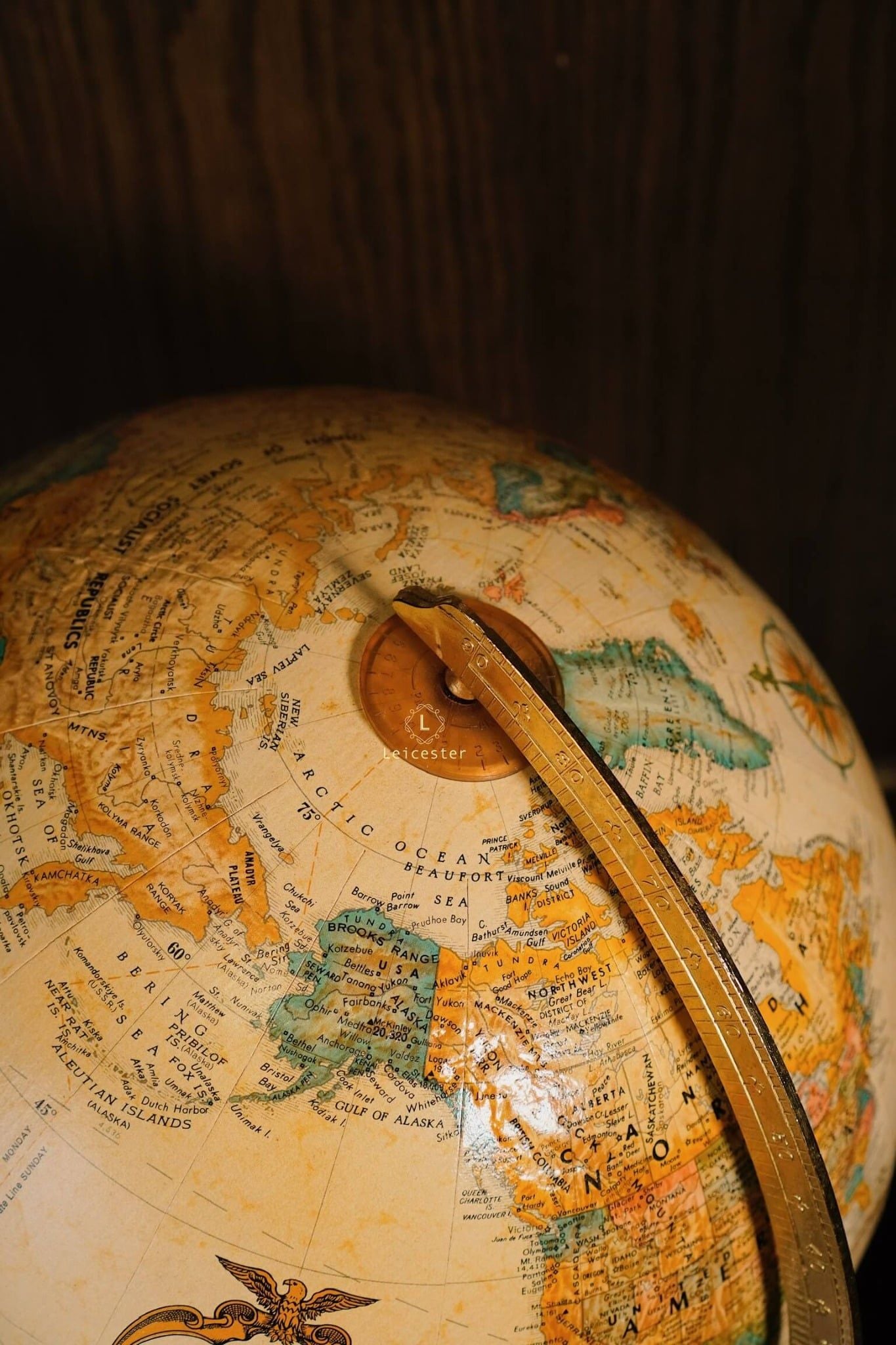 Quả địa cầu Replogle – Leicester