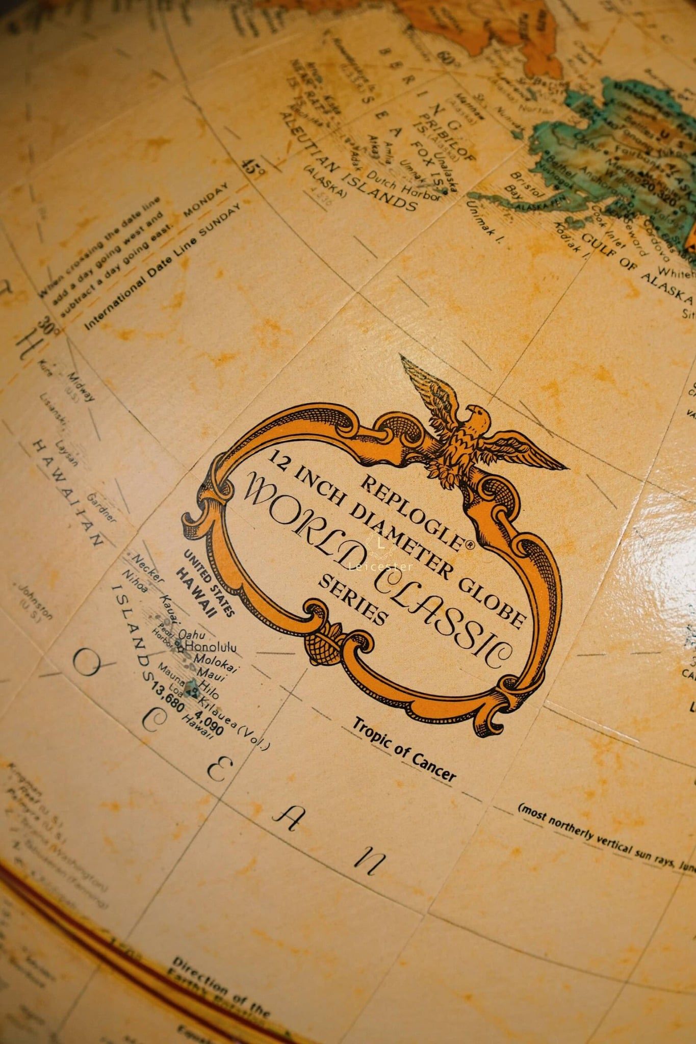 Quả địa cầu Replogle – Leicester