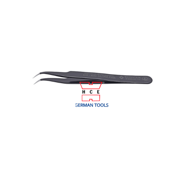 NHÍP SMD CHỐNG TĨNH ĐIỆN ESD ULTRA FINE FORM 7A GÓC 40° 120MM INOX BER ...