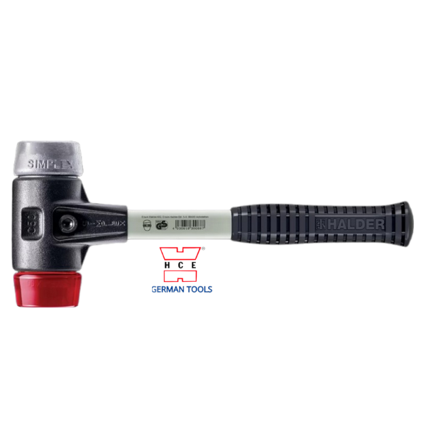 BÚA ĐẦU MỀM SIMPLEX NHỰA / KIM LOẠI MỀM Ø60MM CÁN SỢI THỦY TINH HALDER ...