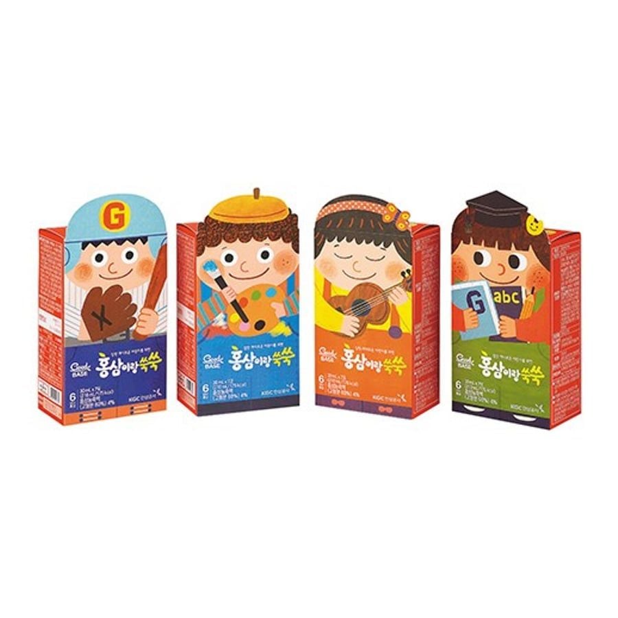 Nước Hồng Sâm Goodbase Dành Cho Trẻ Em KGC 30ml x 28 gói