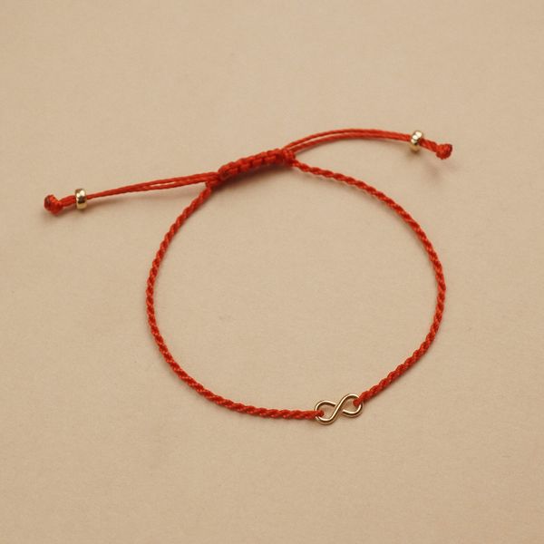 MINI INFINITY - RED LUCKY STRING BRACELET S A T E L L I T E