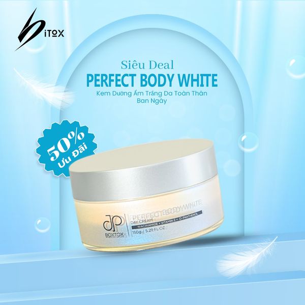 PERFECT BODY WHITE - DAY CREAM – Bitox Pharma