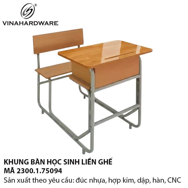 Khung Bàn Học Sinh Liền Ghế 2300.1.75094