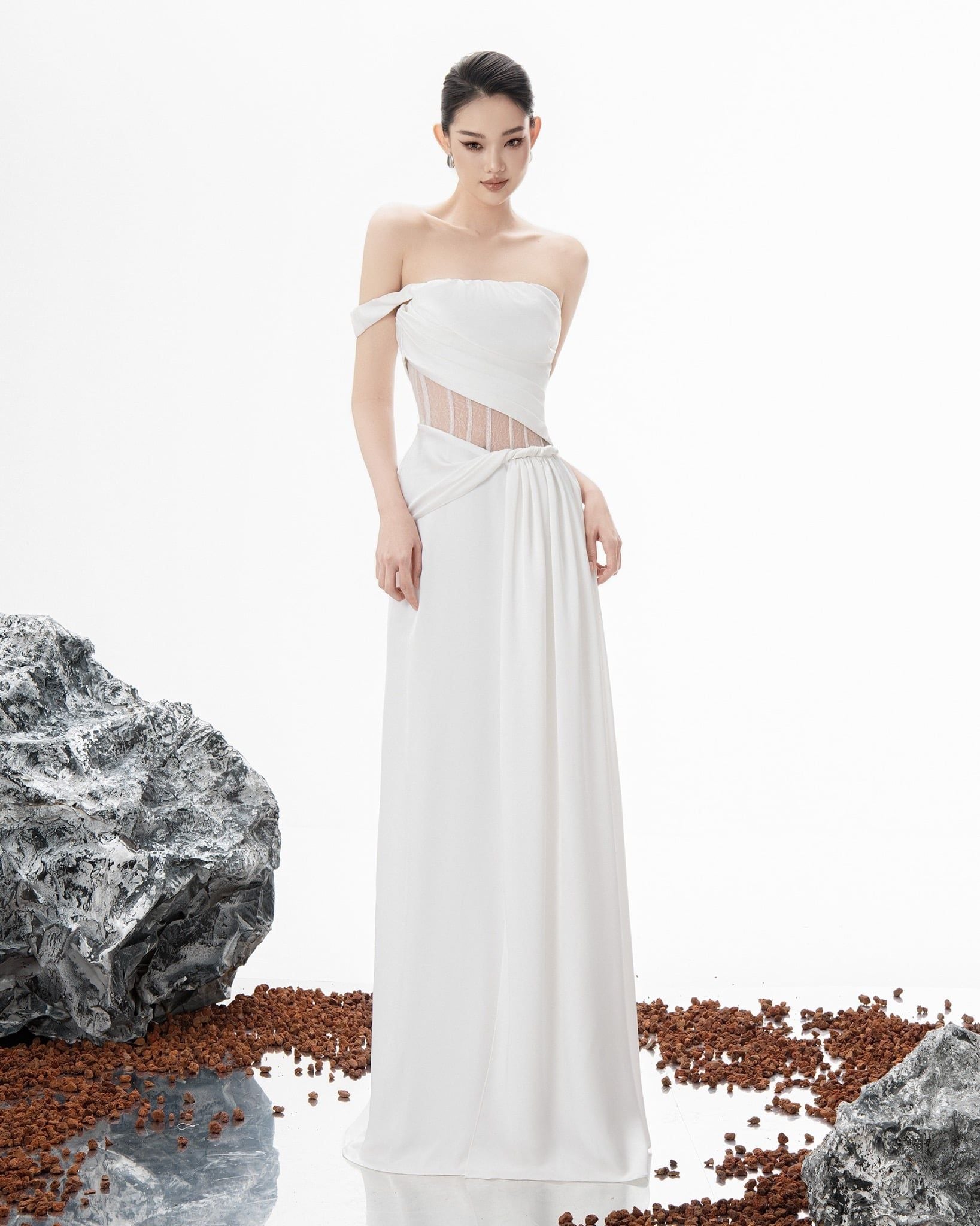 Syni Dress - ET219 - White – Bydi