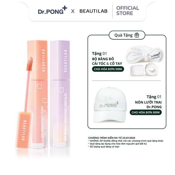 Kem che khuyết điểm & triệt sắc BEAUTILAB A2P Concentrate Peach Dark S – Dr.PONG VIETNAM