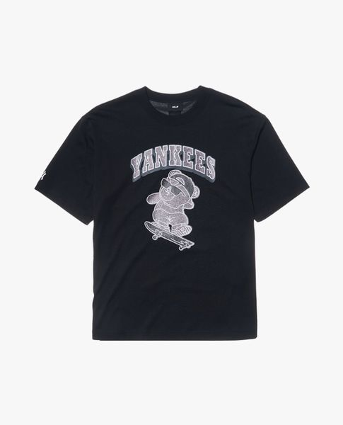 MLB - Áo thun unisex cổ tròn tay ngắn trẻ trung MLB Việt Nam