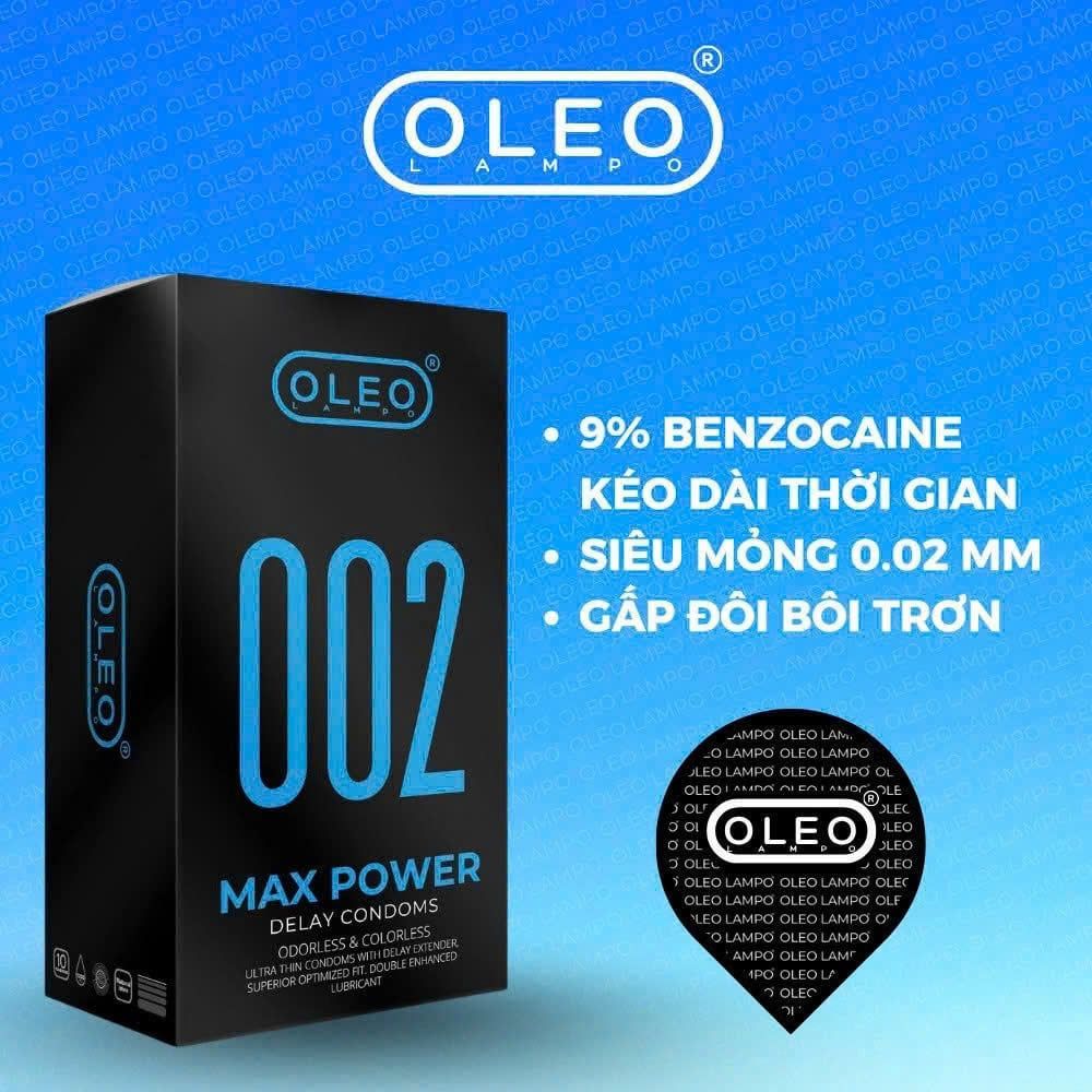 Bao Cao Su Kéo Dài Thời Gian Oleo Lampo 002 Max Power – NẤM 18 | "Thỏa ...