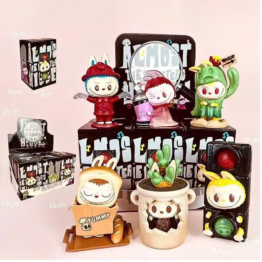 BLINDBOX LABUBU : Mô hình các nhân vật Labubu Almost The Monsters Seri ...