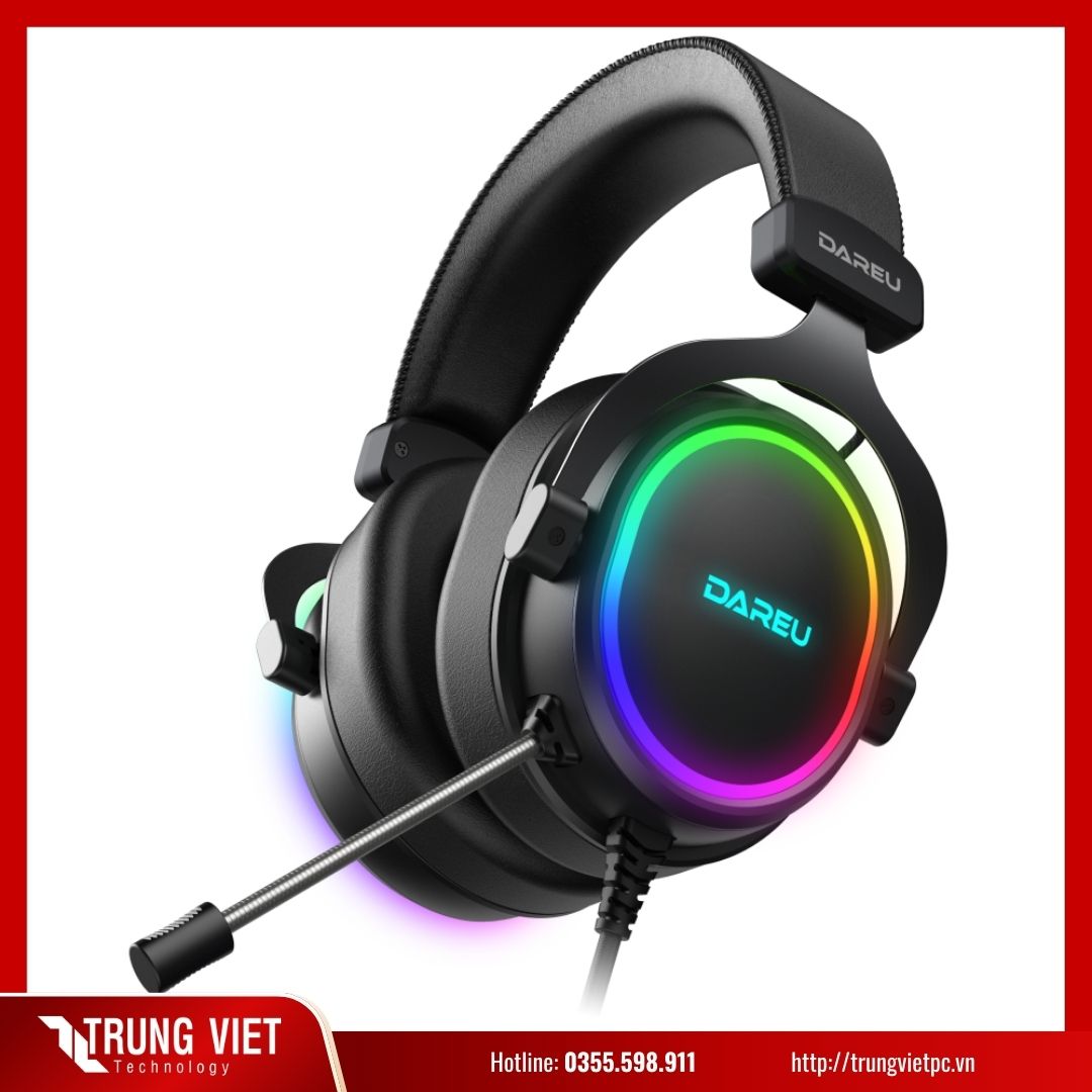 Tai nghe Gaming DareU EH925 Black – Trungvietpc