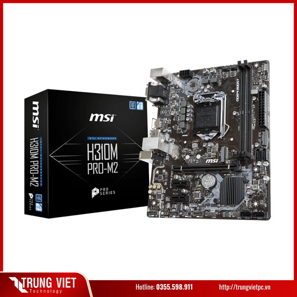 Mainboard MSI H310M PRO-VDH | Intel H310, Socket 1151, m-ATX, 2 khe DD ...