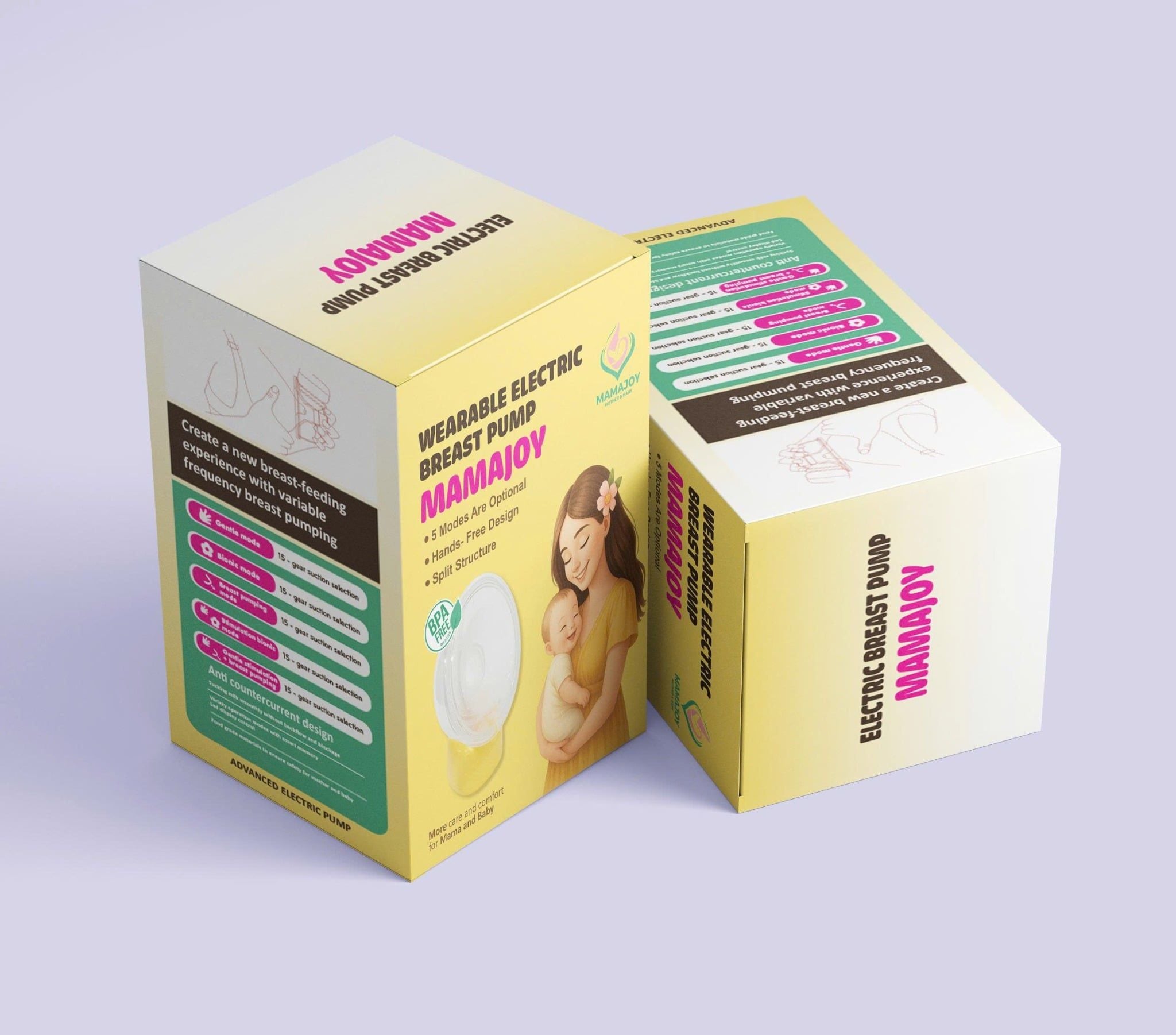 MÁY HÚT SỮA ĐIỆN ĐƠN MAMAJOY (Wearable Electric Breast Pump) – drmaya