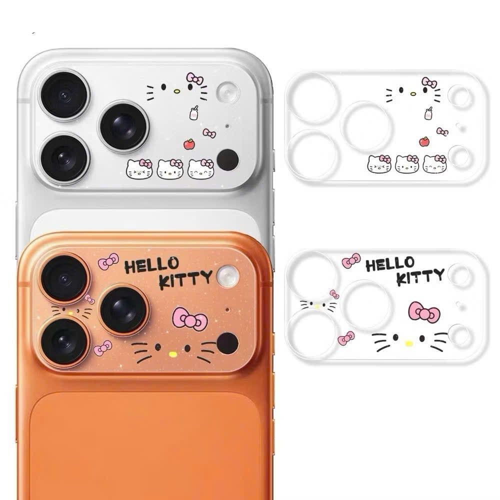 ** Miếng dán camera kim tuyến nhiều hình IP 17 Pro Max