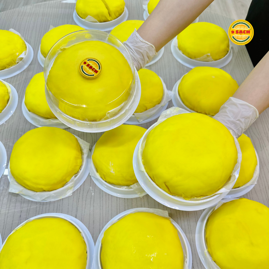 Durian Mille Crepes Cake – 9 Sạch