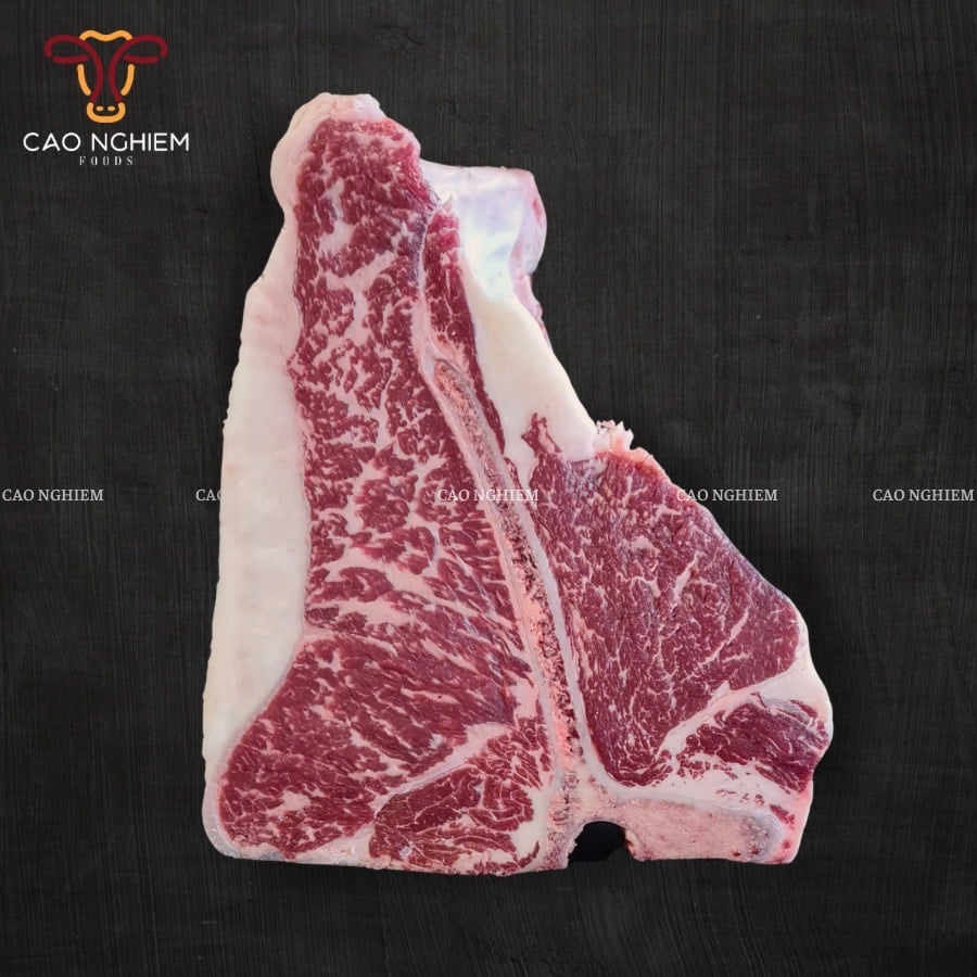T-Bone Thịt Bò Black Angus Teys Certified Premium MB2+ – Cao Nghiêm Foods