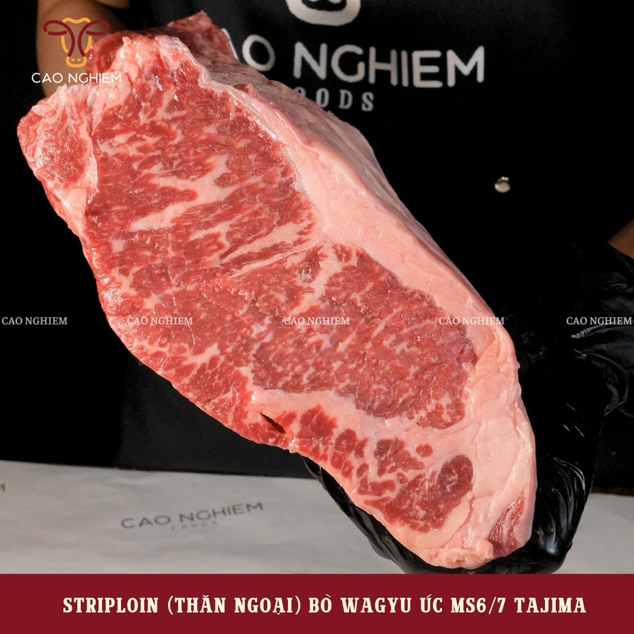 Thăn ngoại thịt bò Wagyu Úc MS6/7 Tajima – Cao Nghiêm Foods