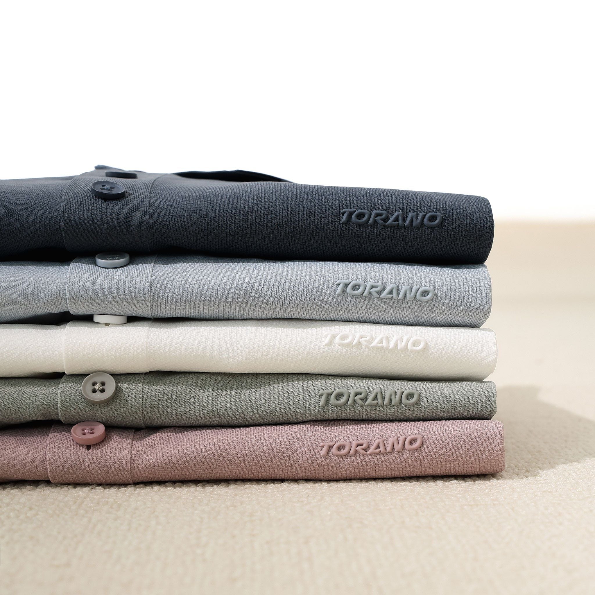 Áo polo trơn active in logo Torano GSTP561 | Thời trang nam Torano