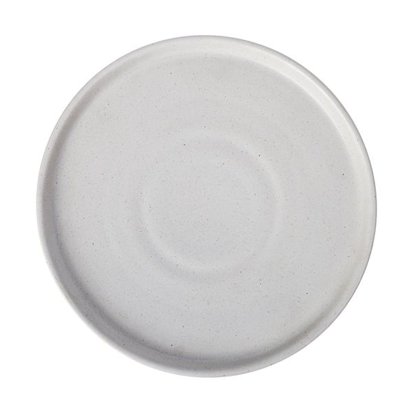 Ariel - Round Flat Plate - Dĩa tròn vành đứng 18cm xanh ngọc (matte) v ...