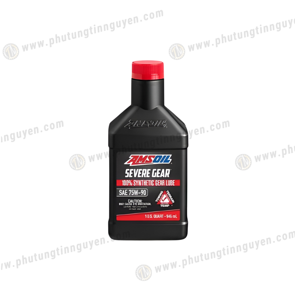 DẦU CẦU Amsoil Severe Gear 75W-90 100% Synthetic (Limited slip) 946mL