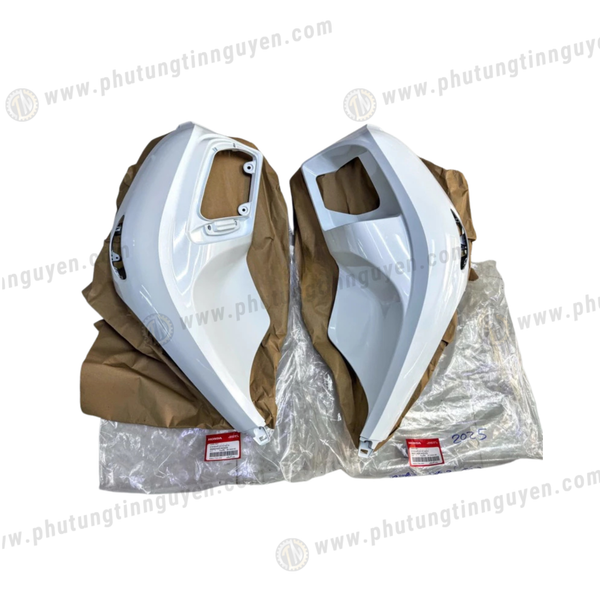 Cánh yếm Cánh bửng R-L xe Scoopy 2025 màu TRẮNG