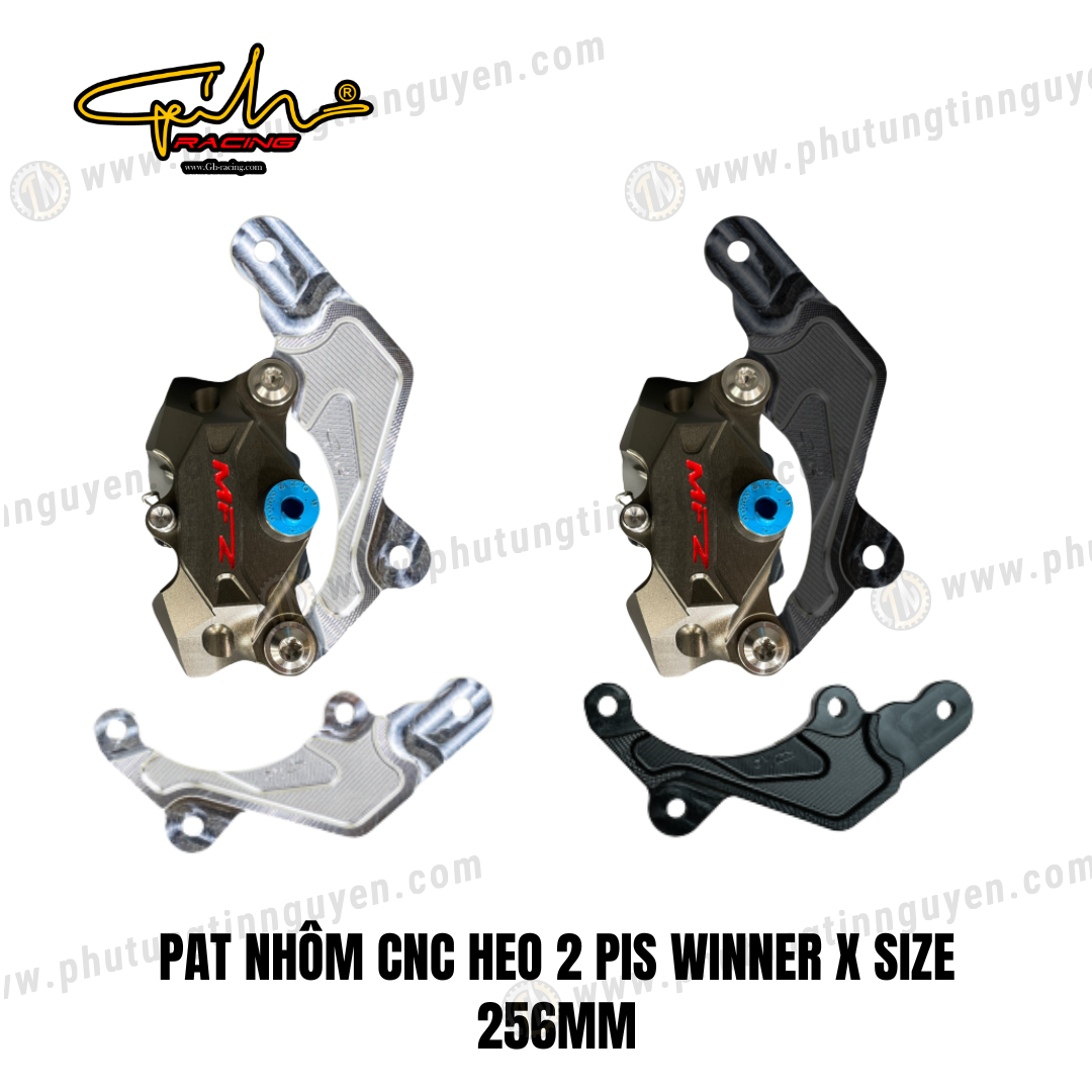 PAT NHÔM CNC HEO 2 PIS WINNER X SIZE 256MM