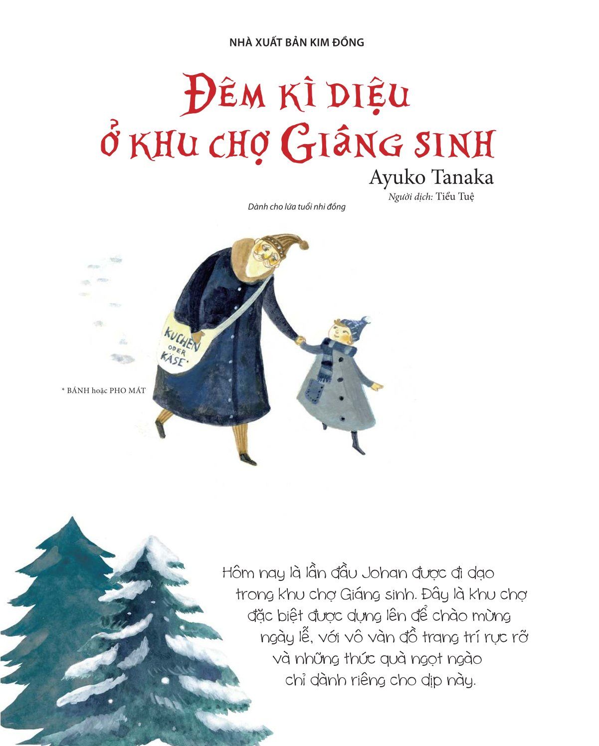 Sách Đêm Kì Diệu Ở Khu Chợ Giáng Sinh - Ayuko Tanaka – Bến Nghé Books