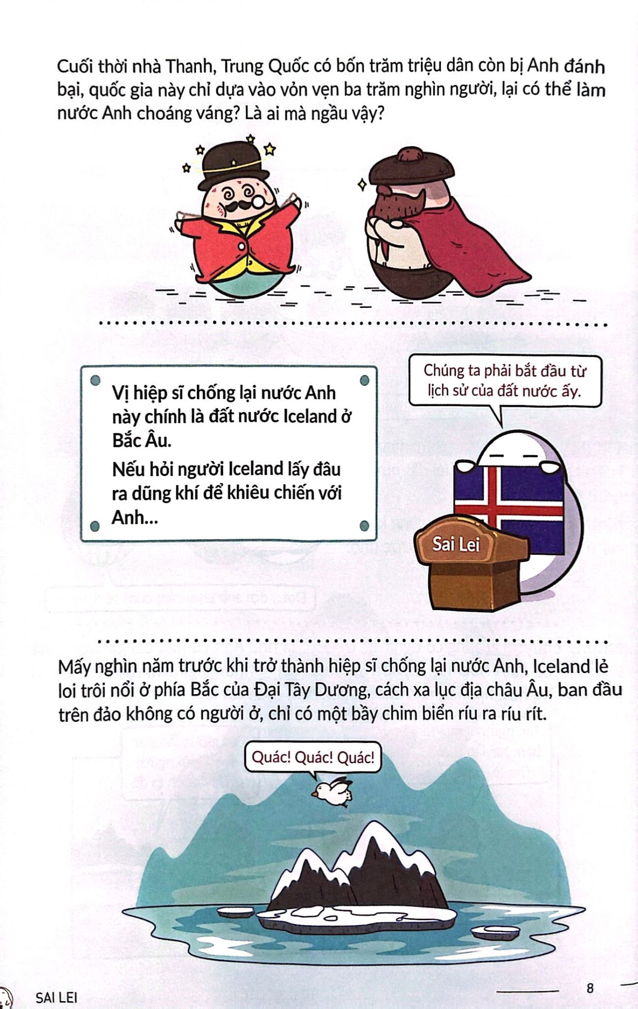 Tiểu Sử Các Quốc Gia Qua Góc Nhìn Lầy Lội - Sai Lei – Bến Nghé Books