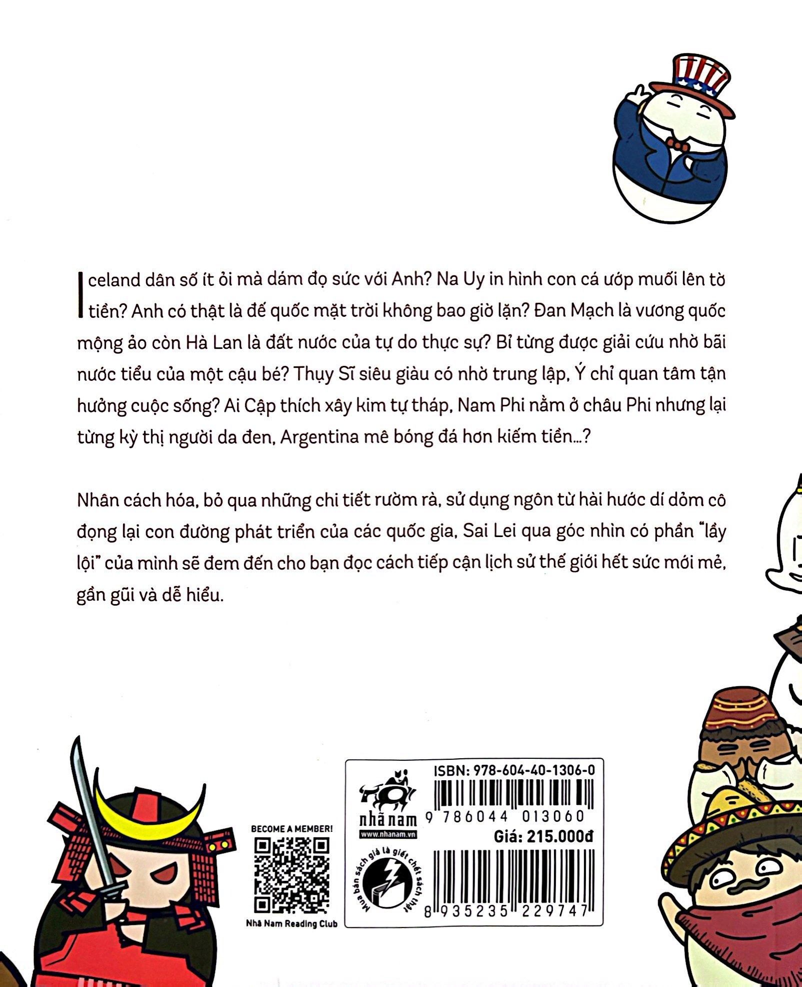 Tiểu Sử Các Quốc Gia Qua Góc Nhìn Lầy Lội - Sai Lei – Bến Nghé Books