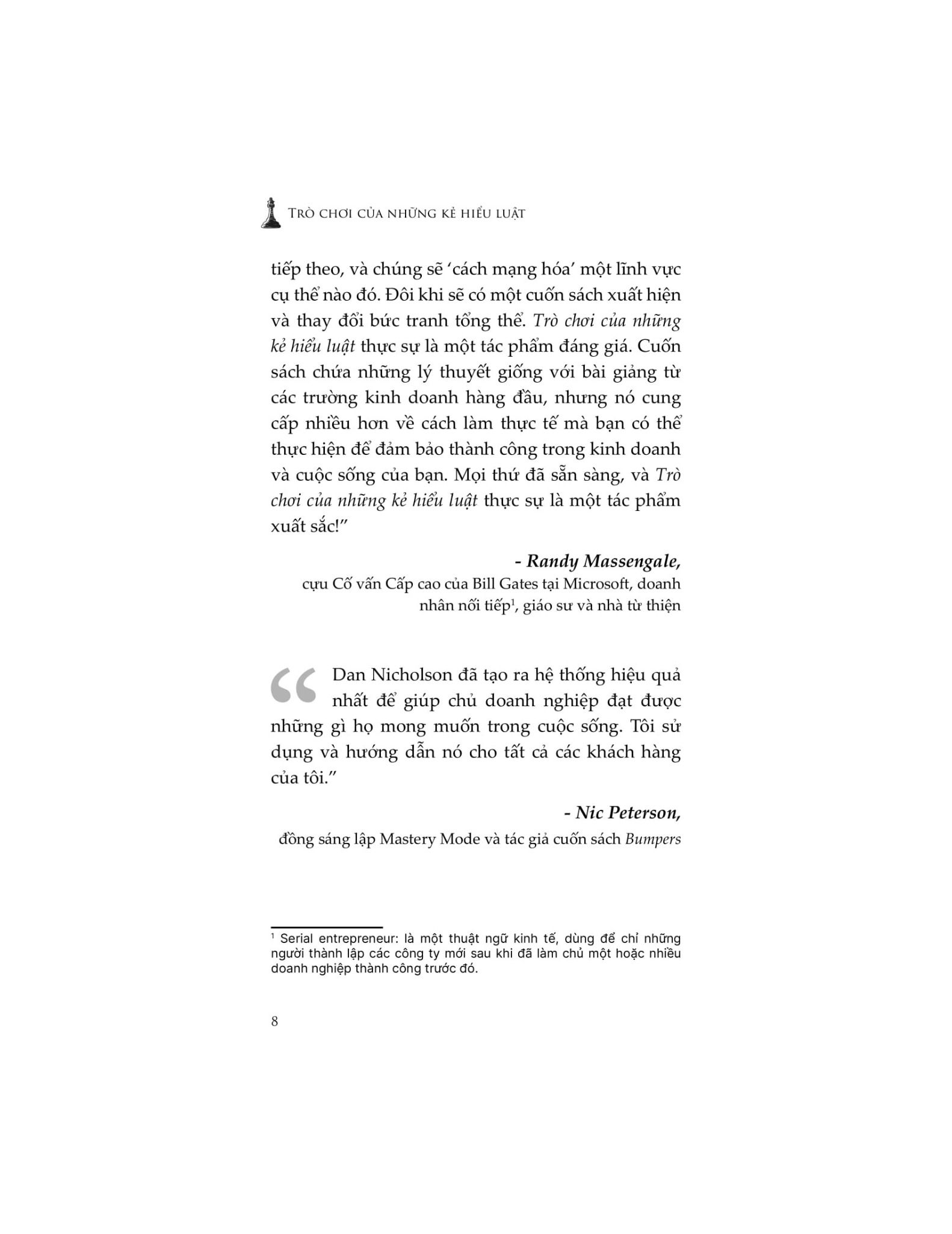 Trò Chơi Của Những Kẻ Hiểu Luật - Dan Nicholson – Bến Nghé Books