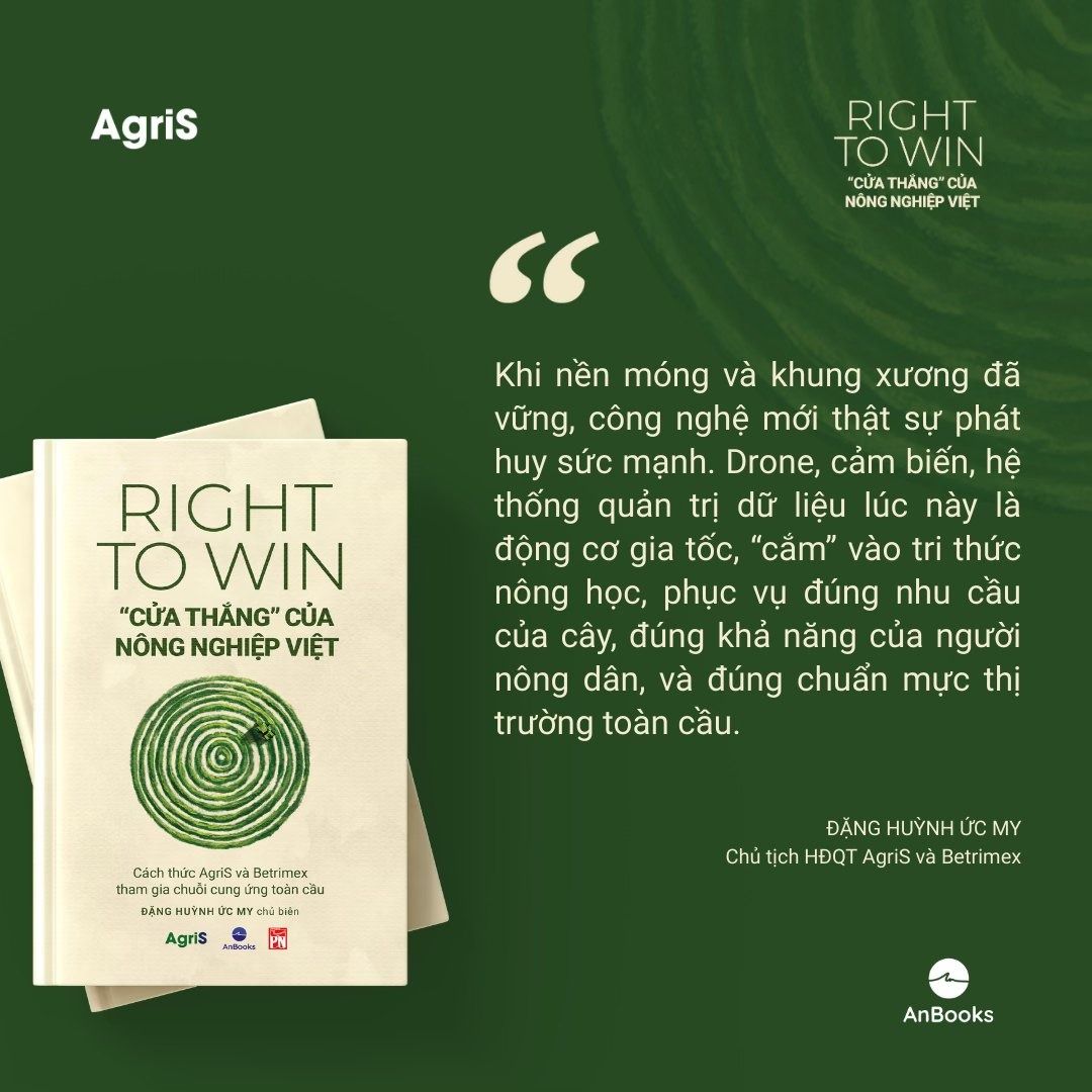 Sách Right To Win - “Cửa Thắng” Của Nông Nghiệp Việt: Cách thức AgriS ...