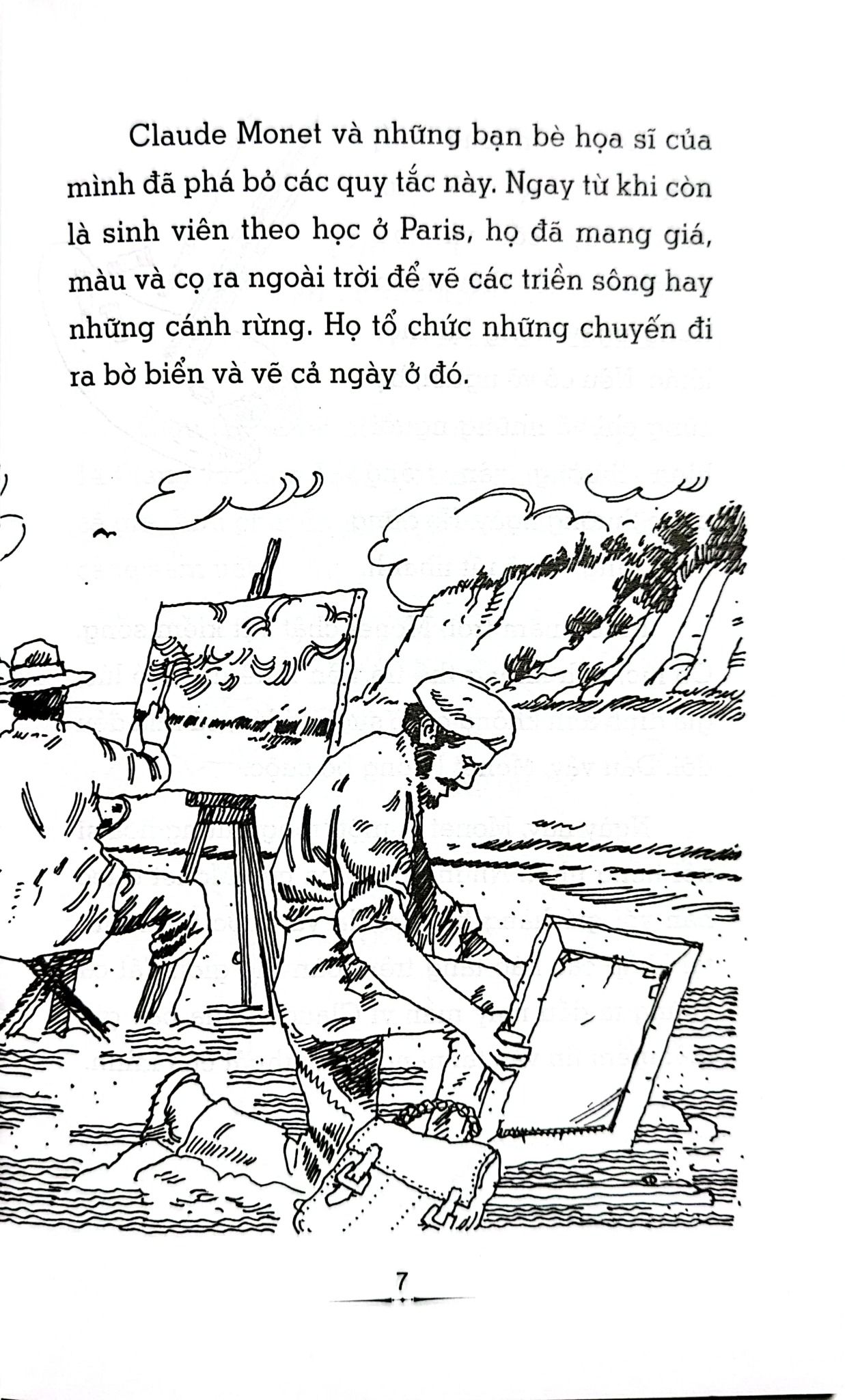 Claude Monet Là Ai - Ann Waldron, Stephen Marchesi – Bến Nghé Books