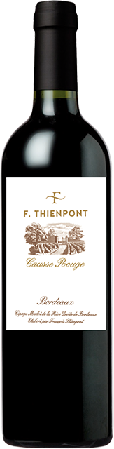 F. Thienpont, Causse Rouge, Merlot, Bordeaux