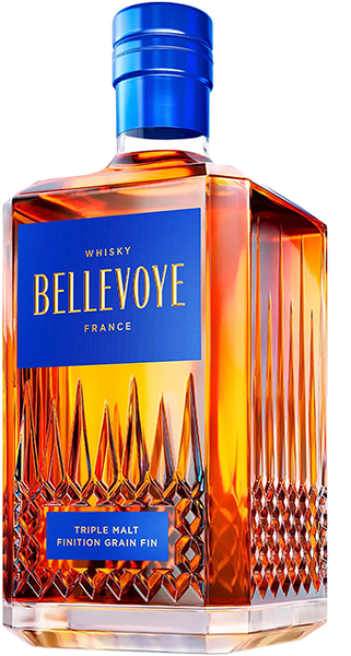 Bellevoye Blue, Blended Malt Whisky de France, Finition Grain Fin