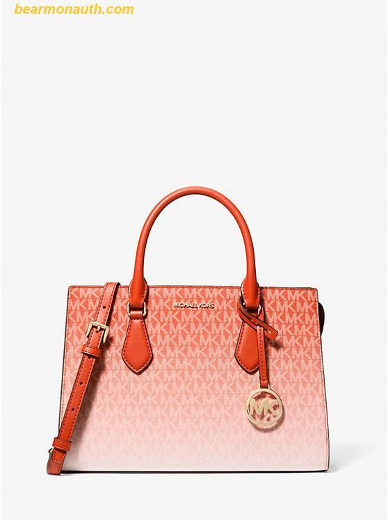 Túi Xách Michael Kors Mk Sheila Medium Ombré Signature Logo Satchel 35 ...