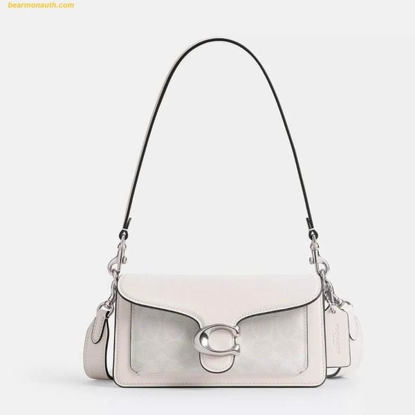 Túi Xách Coach Tabby Shoulder Bag 20 In Signature Canvas CY200 White C ...