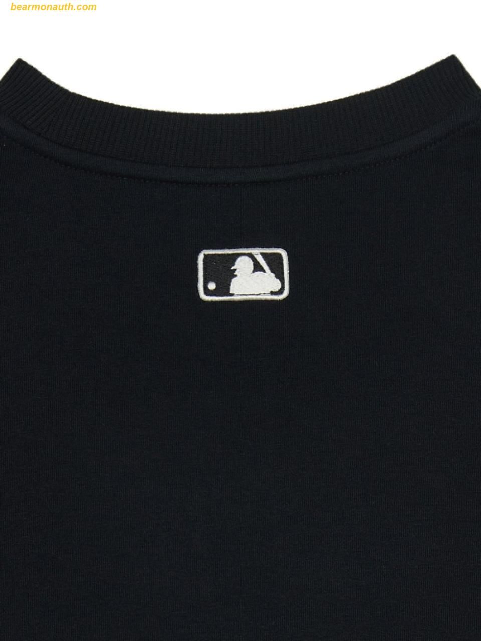 Áo Sweat MLB Basic Small Logo Overfit Man-to-Man NY (Black) 3AMTB0151 ...