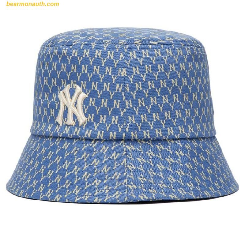 Mũ Bucket MLB Bucket Classic Monogram 3AHTH201N-50BLD Xanh – Bear Mon Auth