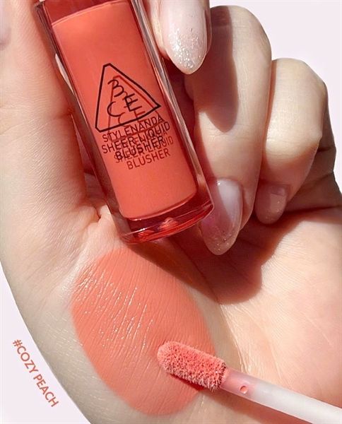 Má Hồng Kem Dạng Bóng 3CE Sheer Liquid Blusher 3G (21/1/2027)Má Hồng ...