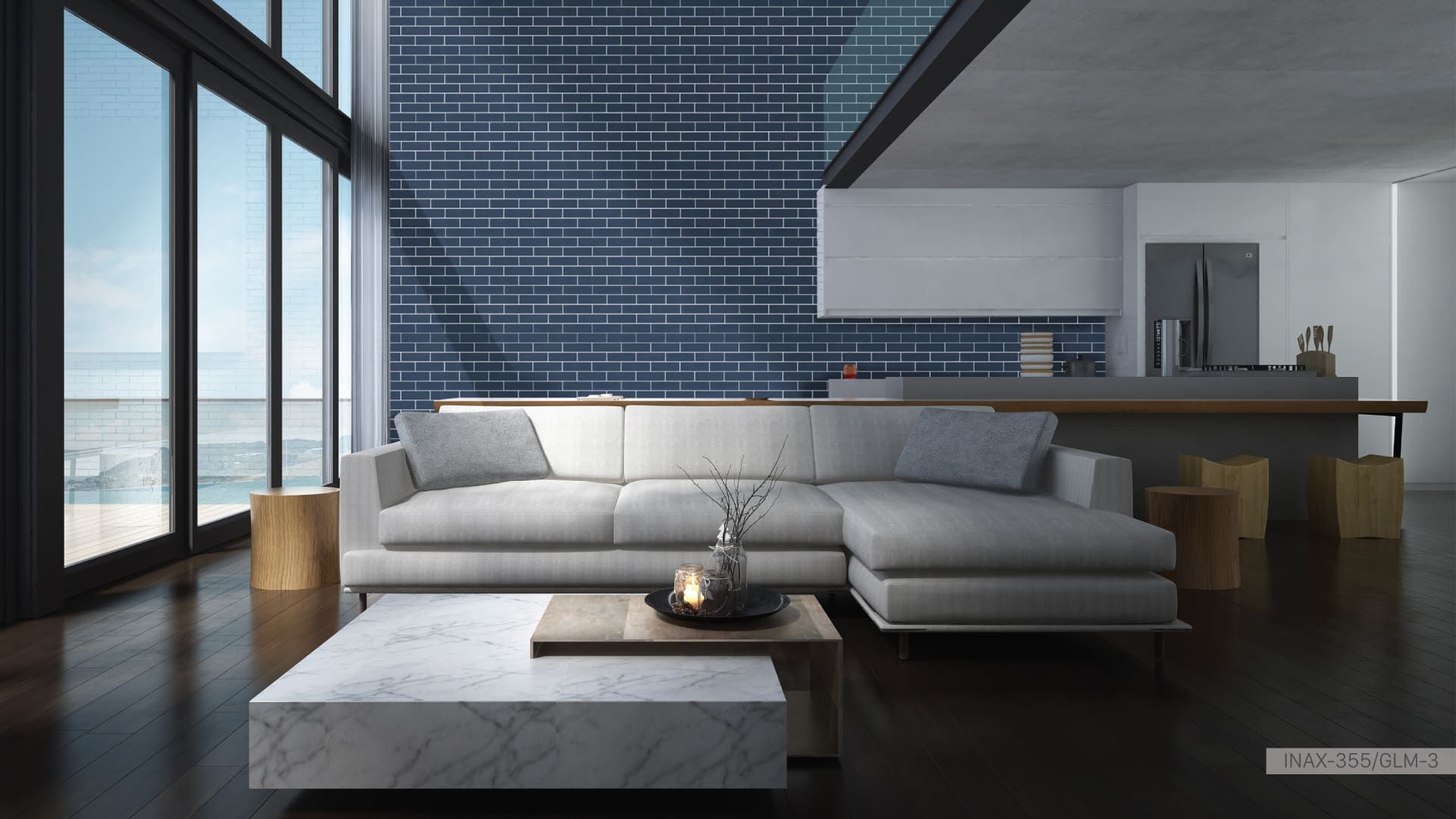 Gạch thẻ men bóng INAX-355/GLM-3 (GLAZED MOSAIC) – THIẾT BỊ VỆ SINH BÙI ...