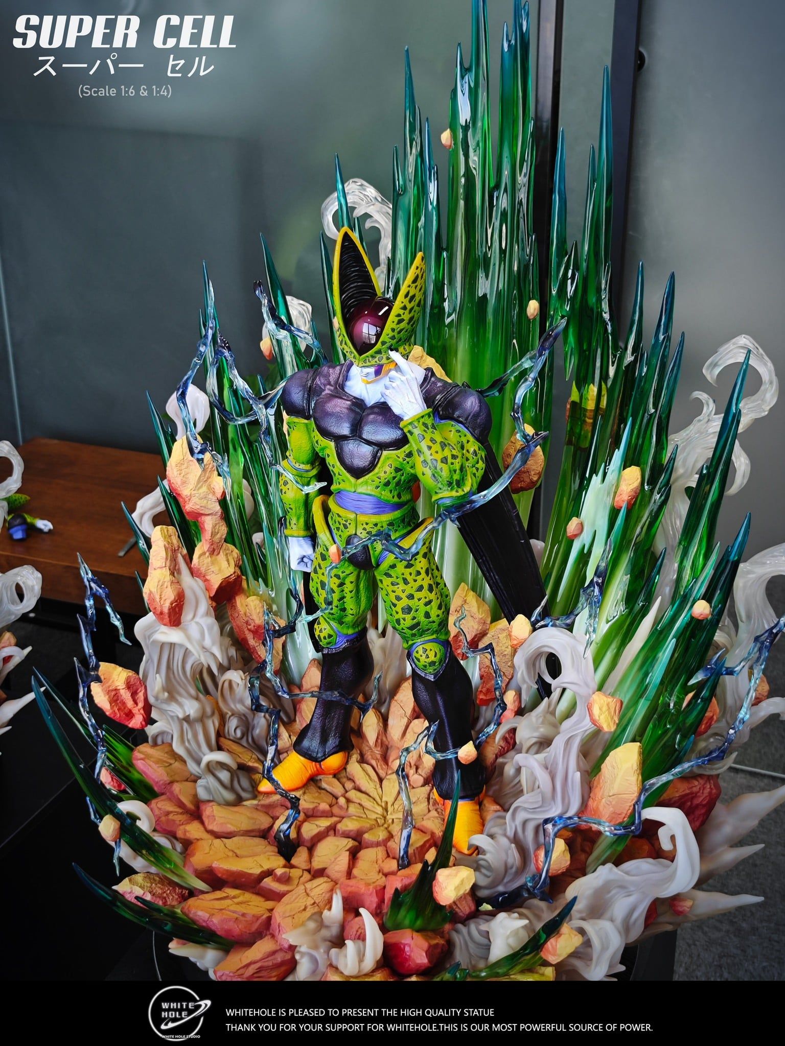 White Hole Studio - Perfect Cell 1/4 EX kèm Cell Nổ – Flash Resin Shop