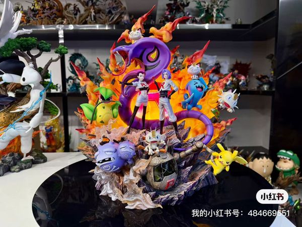 Emo Studio - Team Rocket - Pokemon – Flash Resin Shop