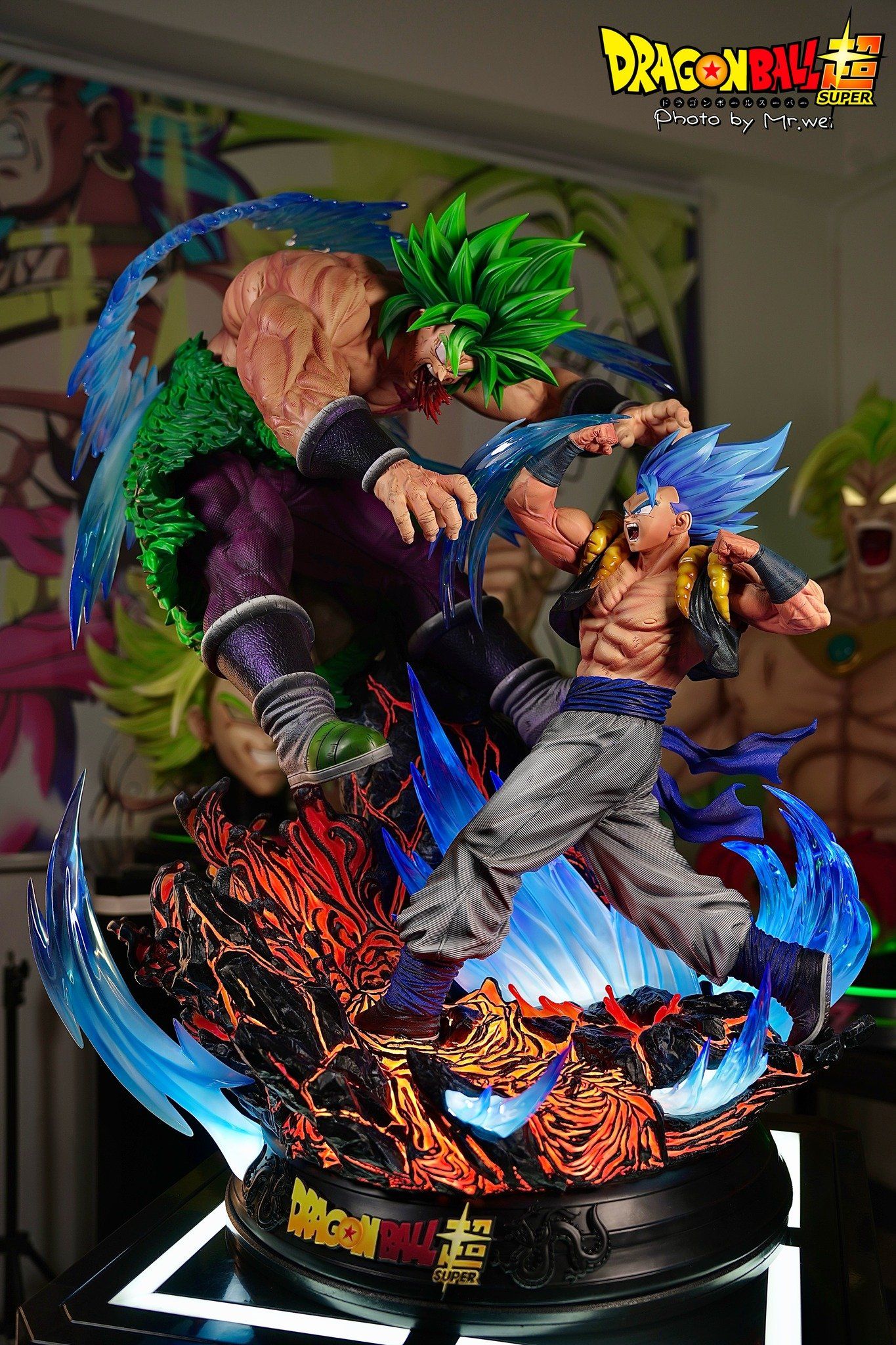 KD Studio - Gogeta VS Broly - Dragon Ball – Flash Resin Shop